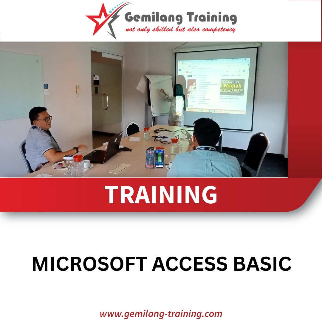 TRAINING MICROSOFT ACCESS BASIC - Gemilang Training