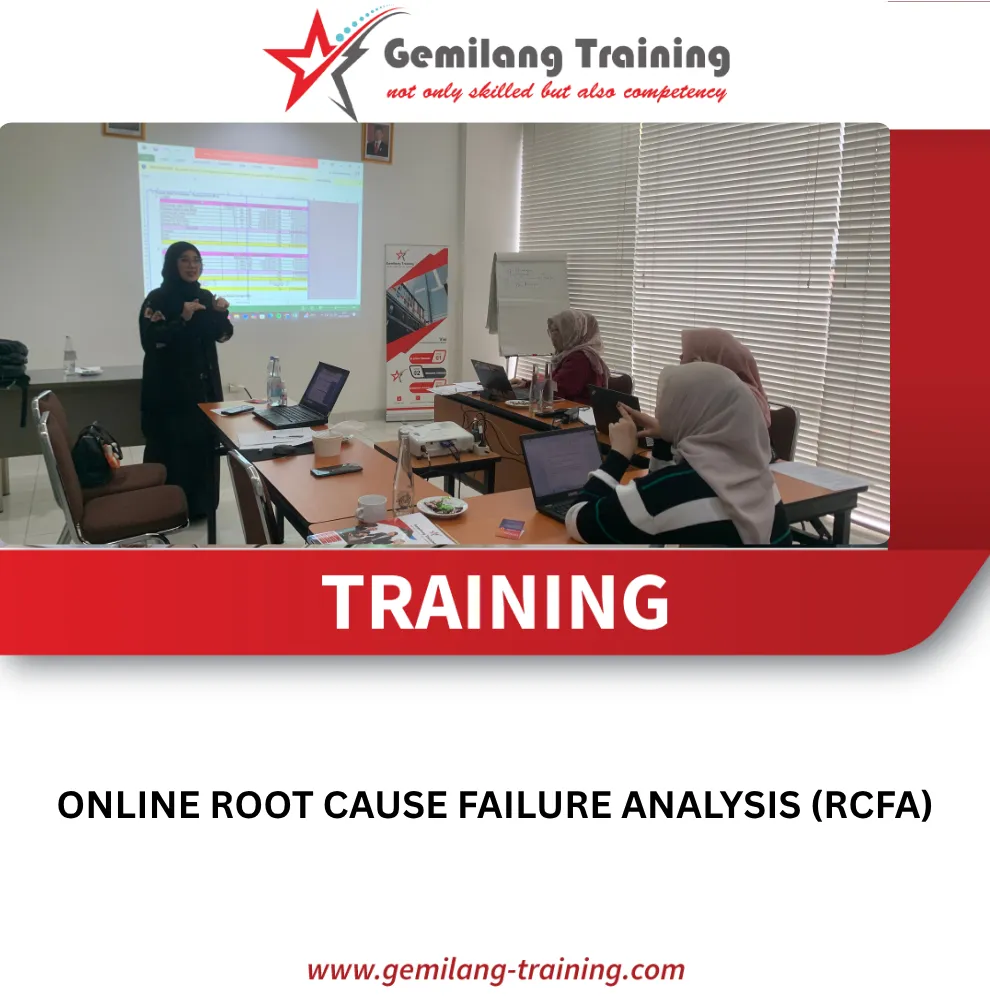 TRAINING ONLINE ROOT CAUSE FAILURE ANALYSIS (RCFA) - Gemilang Training
