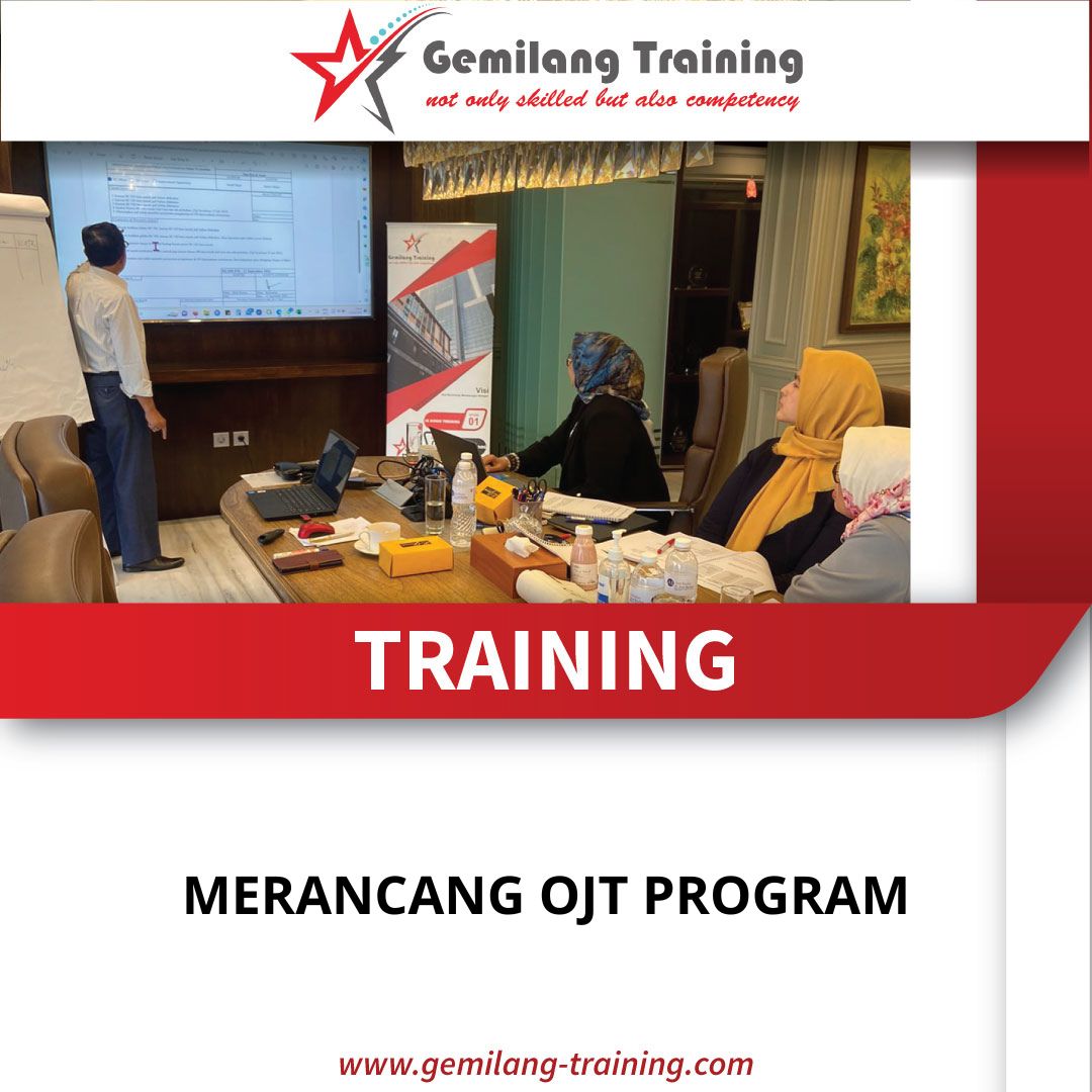 Training Merancang Ojt Program Gemilang Training