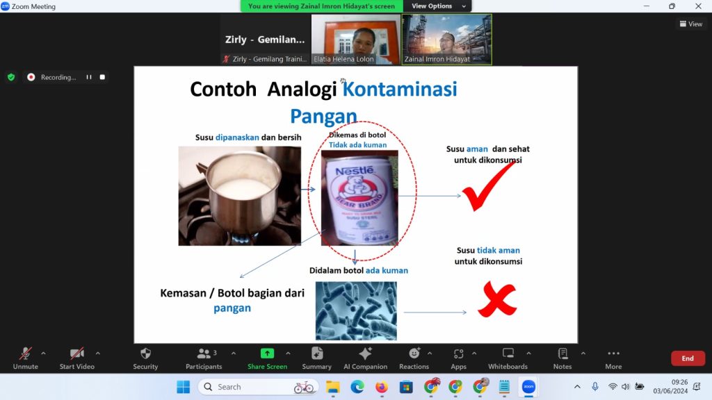 TRAINING HAZARD ANALYSIS CRITICAL CONTROL POINTS (HACCP) - Gemilang ...