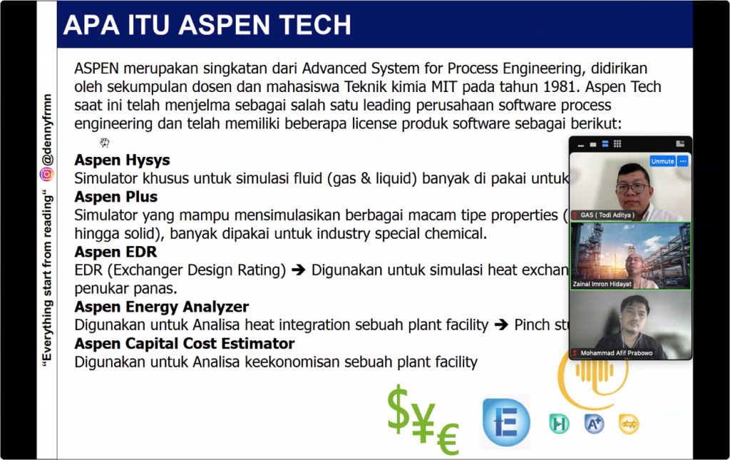 TRAINING HYSYS SIMULASI PROSES TEKNIK KIMIA - Gemilang Training