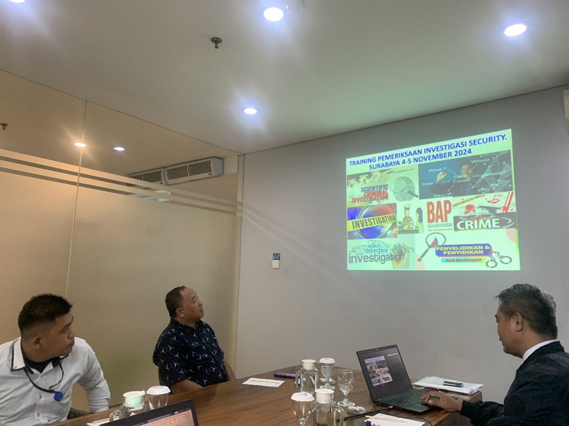 TRAINING PEMERIKSAAN / INVESTIGASI SECURITY - Gemilang Training