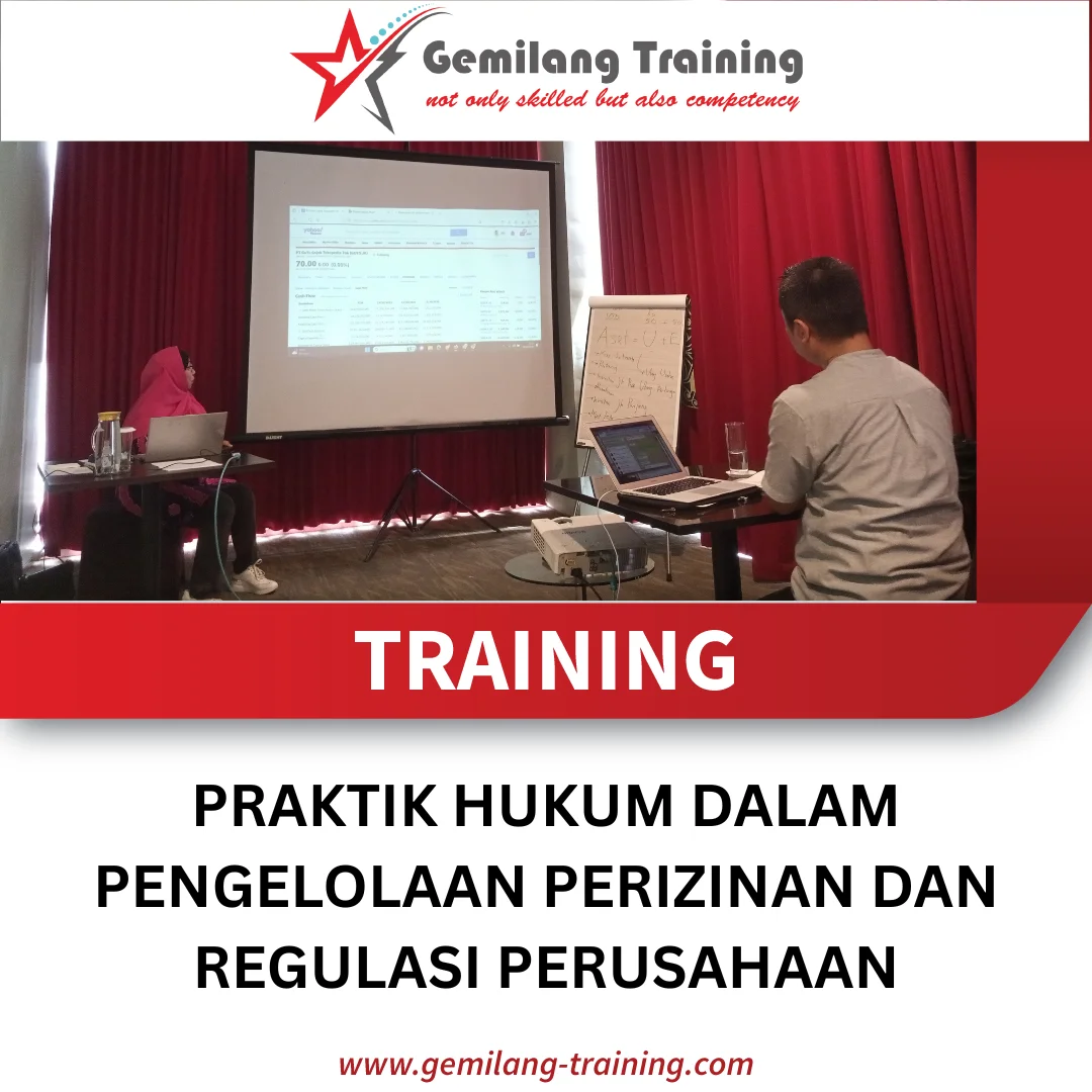 TRAINING PRAKTIK HUKUM DALAM PENGELOLAAN PERIZINAN DAN REGULASI ...