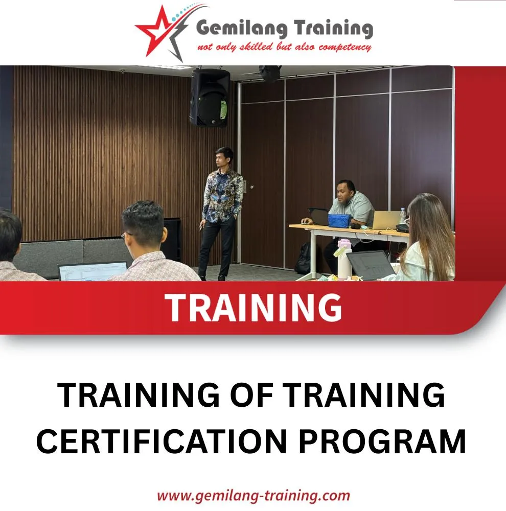 TRAINING OF TRAINER CERTIFICATION PROGRAM - Gemilang Training